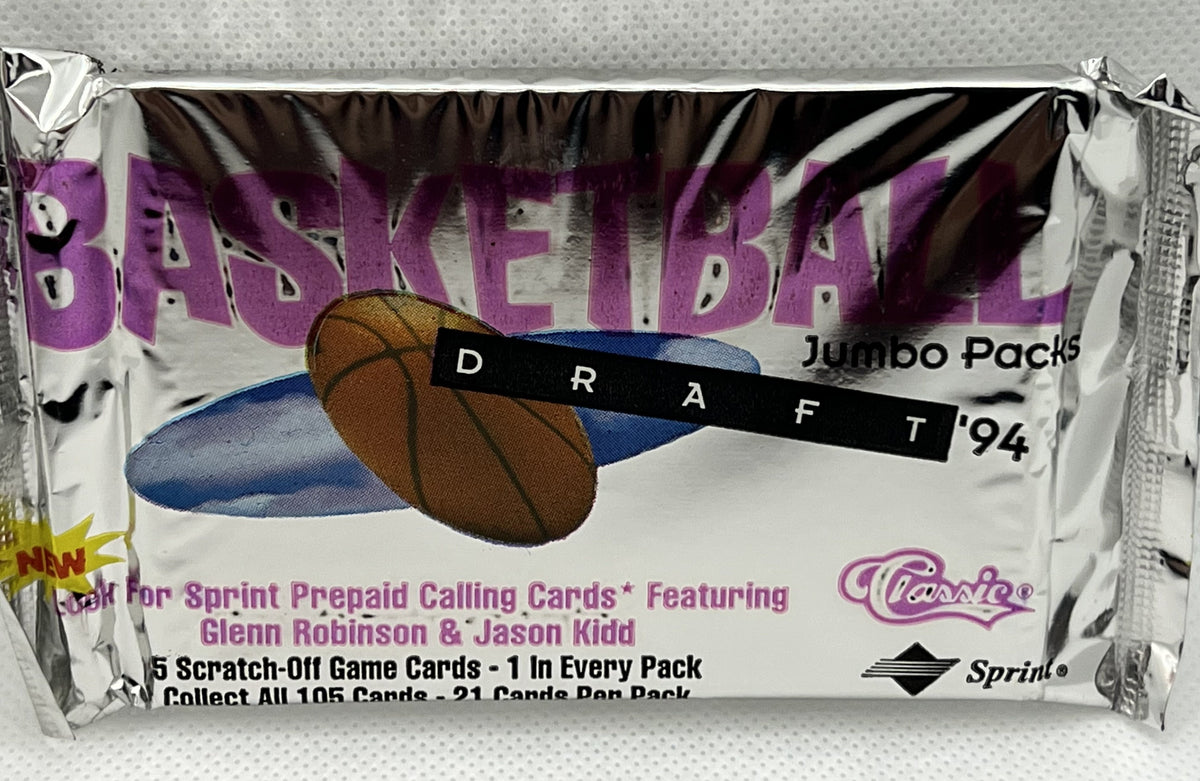 94 Classic Basketball Draft Jumbo Pack – Packs the Ripper Sports Cards ...