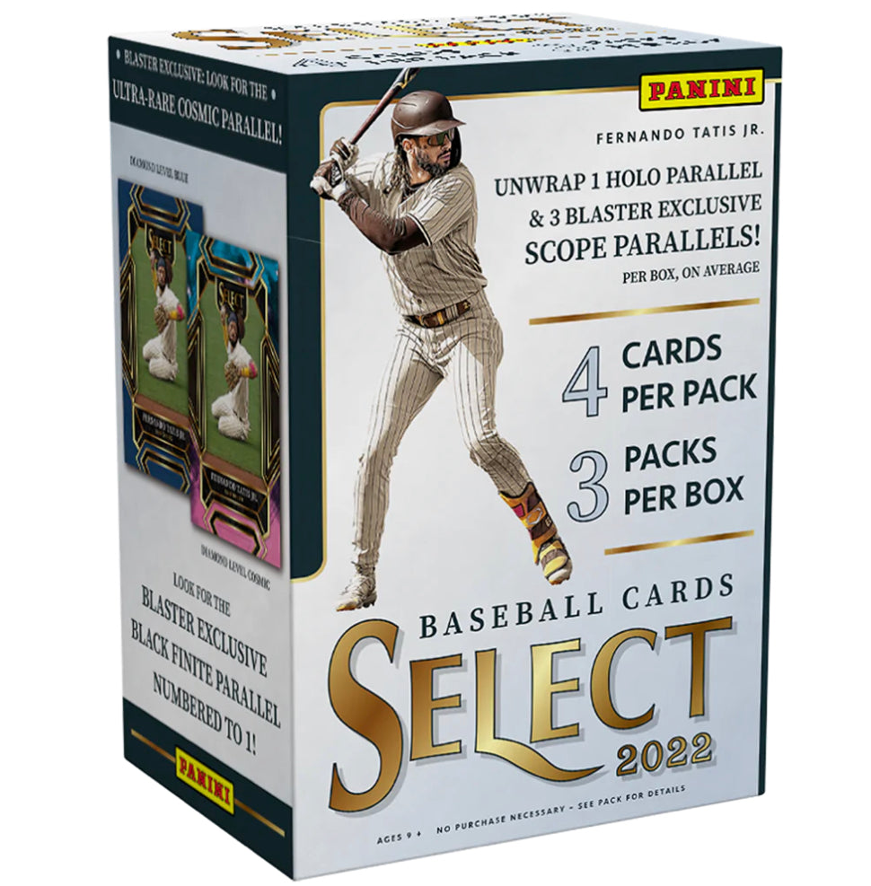 2022 Select MLB Blaster Box – Packs the Ripper Sports Cards and ...
